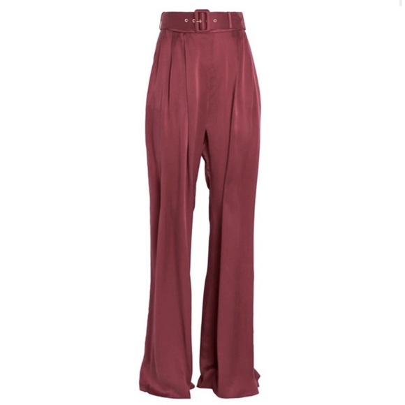 Zimmermann | Pants & Jumpsuits | Zimmermann Silk Wide Leg Trousers ...